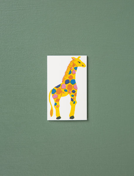 Treasuring Cards // Giraffe | everyday needs