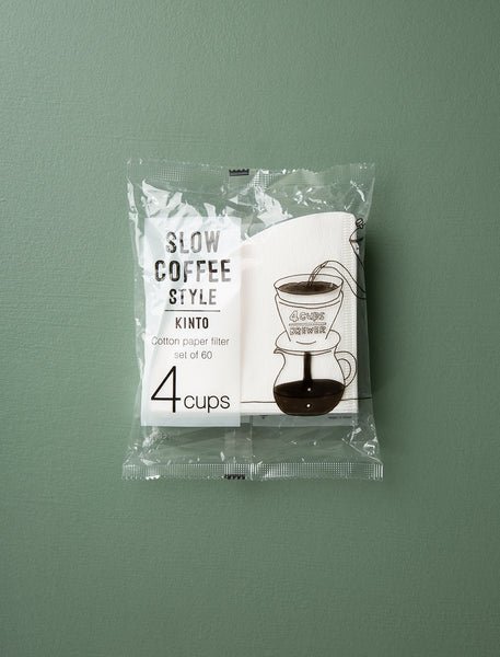 Cotton Filter Paper // 4 Cups | everyday needs